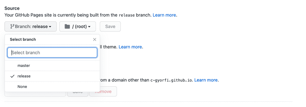 Deploying A Gatsby Site To Github Pages Using Github Actions Csaba Gyõrfi